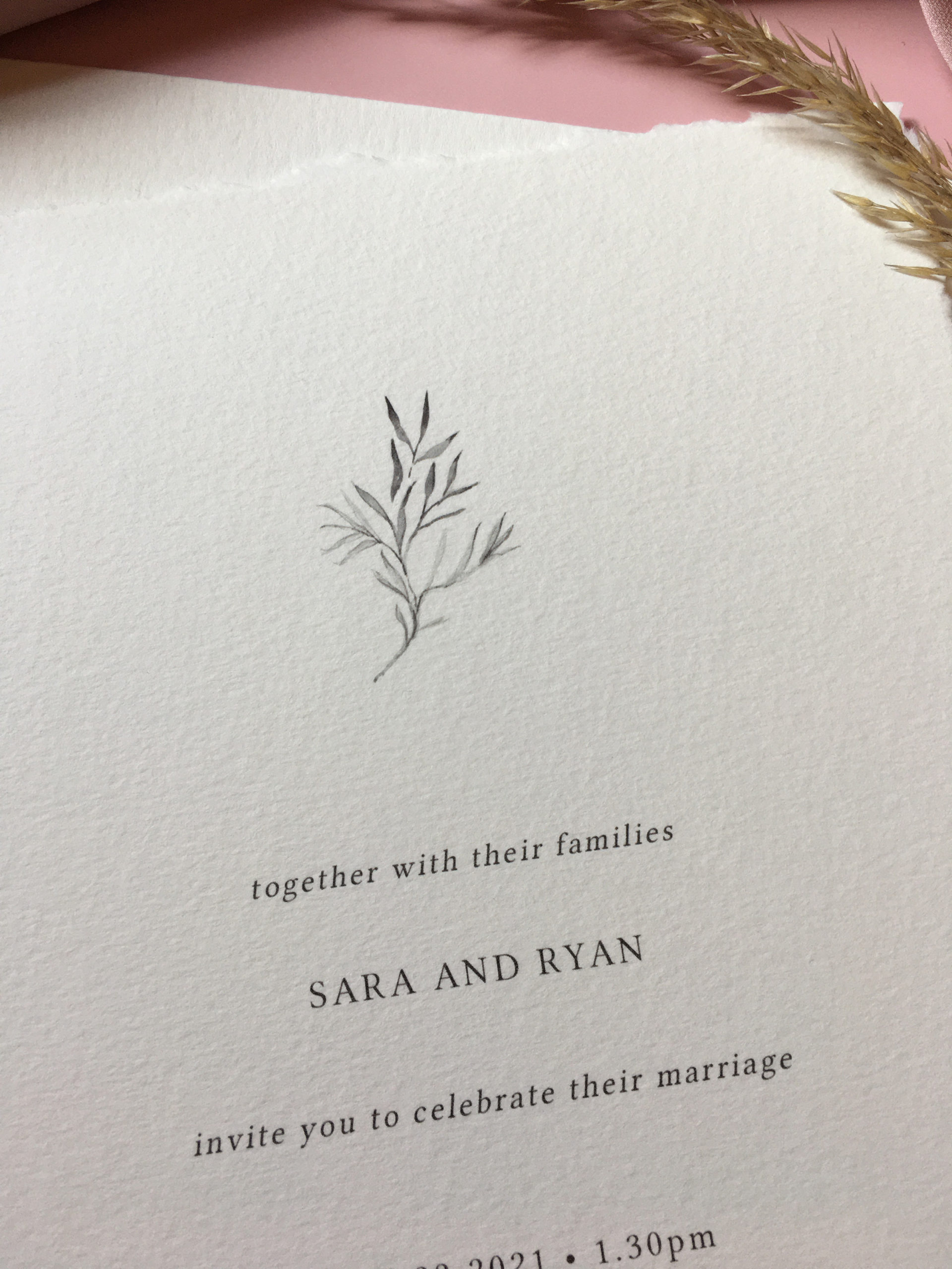 How to choose your Wedding Invitation Wording - Hello Snowflake Designs